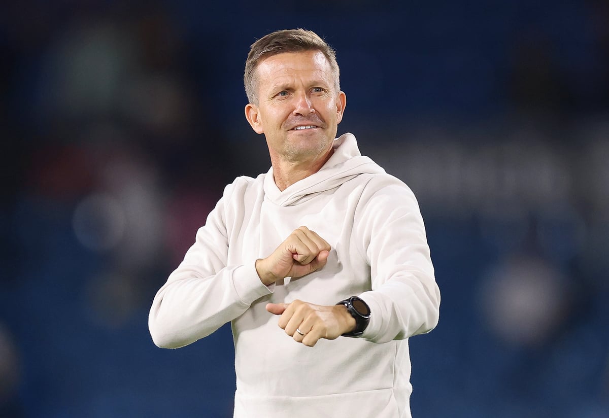 Leeds United boss Marsch posts delighted reaction with fellow Whites man