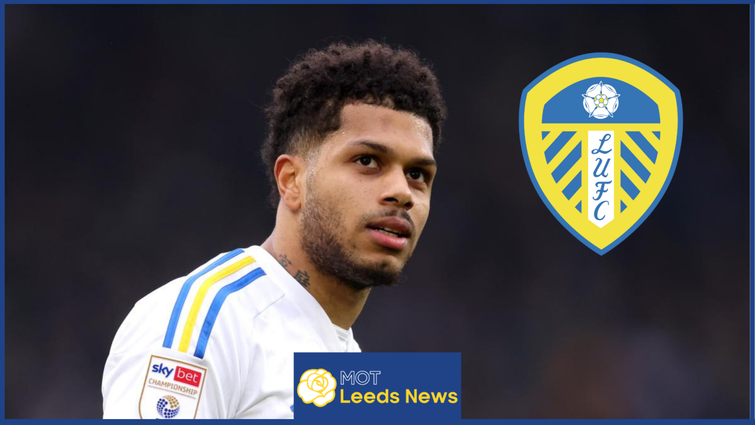 Leeds United: Georginio Rutter footage at Thorp Arch after injury