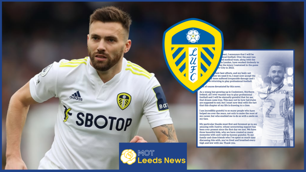 Leeds United: Doctor issues Stuart Dallas insight post retirement