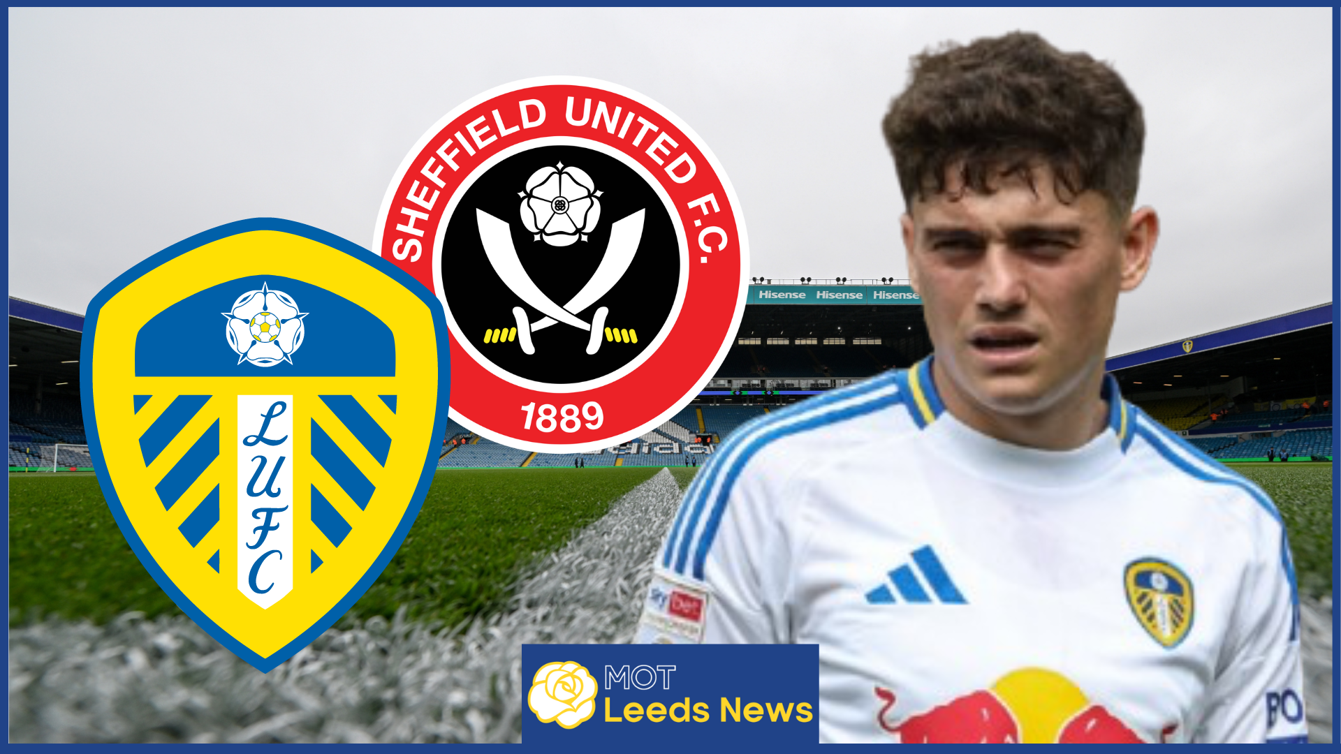Leeds United team news v Sheffield United in Daniel James update