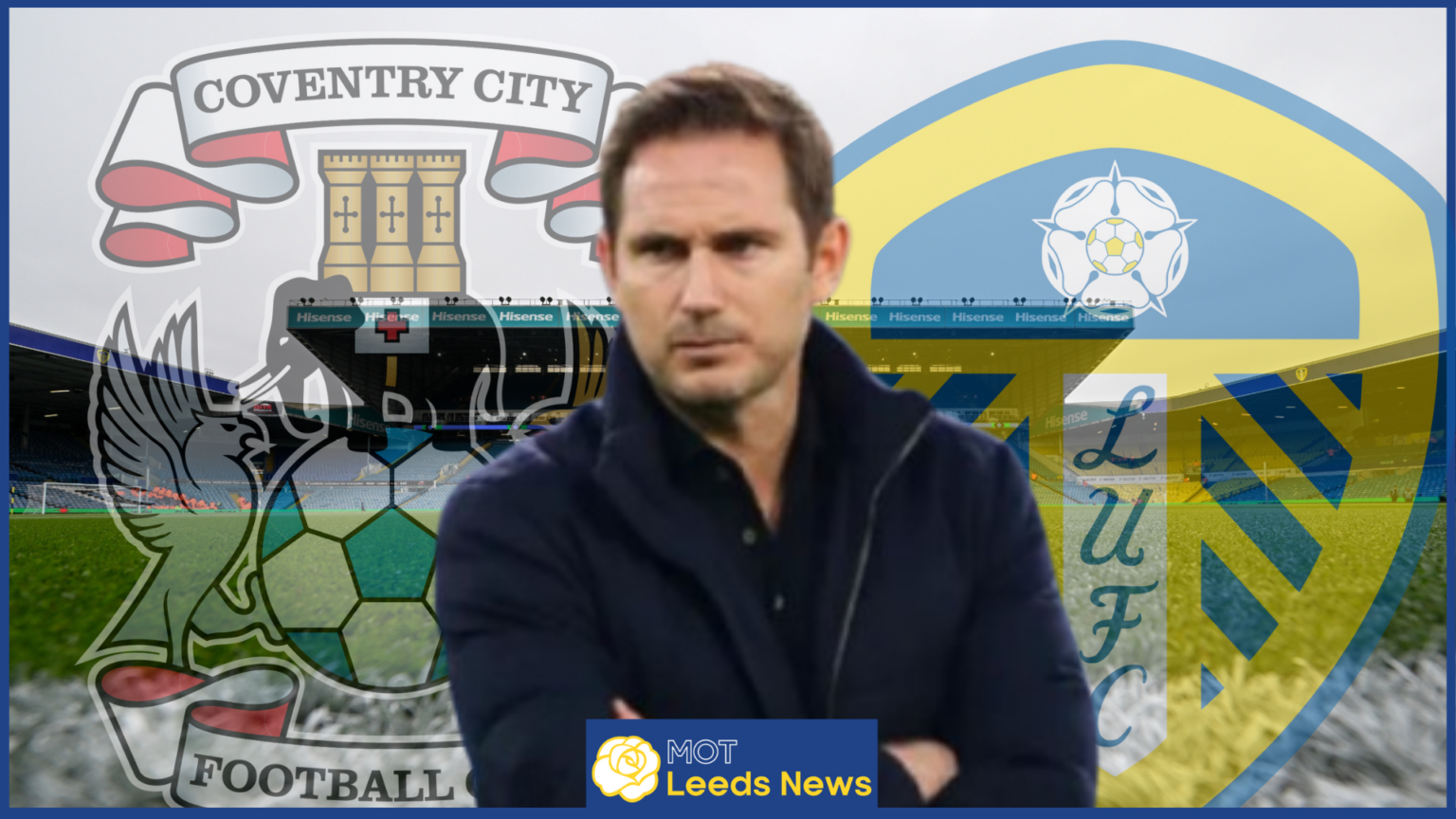 Frank Lampard reacts to Leeds United transfer news