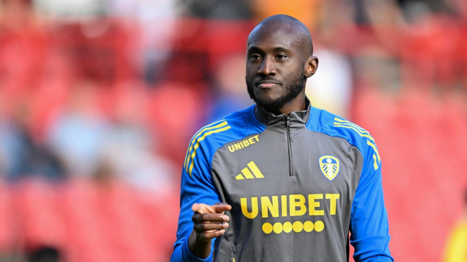 Guilavogui reacts after Isaac Schmidt development away from Elland Road