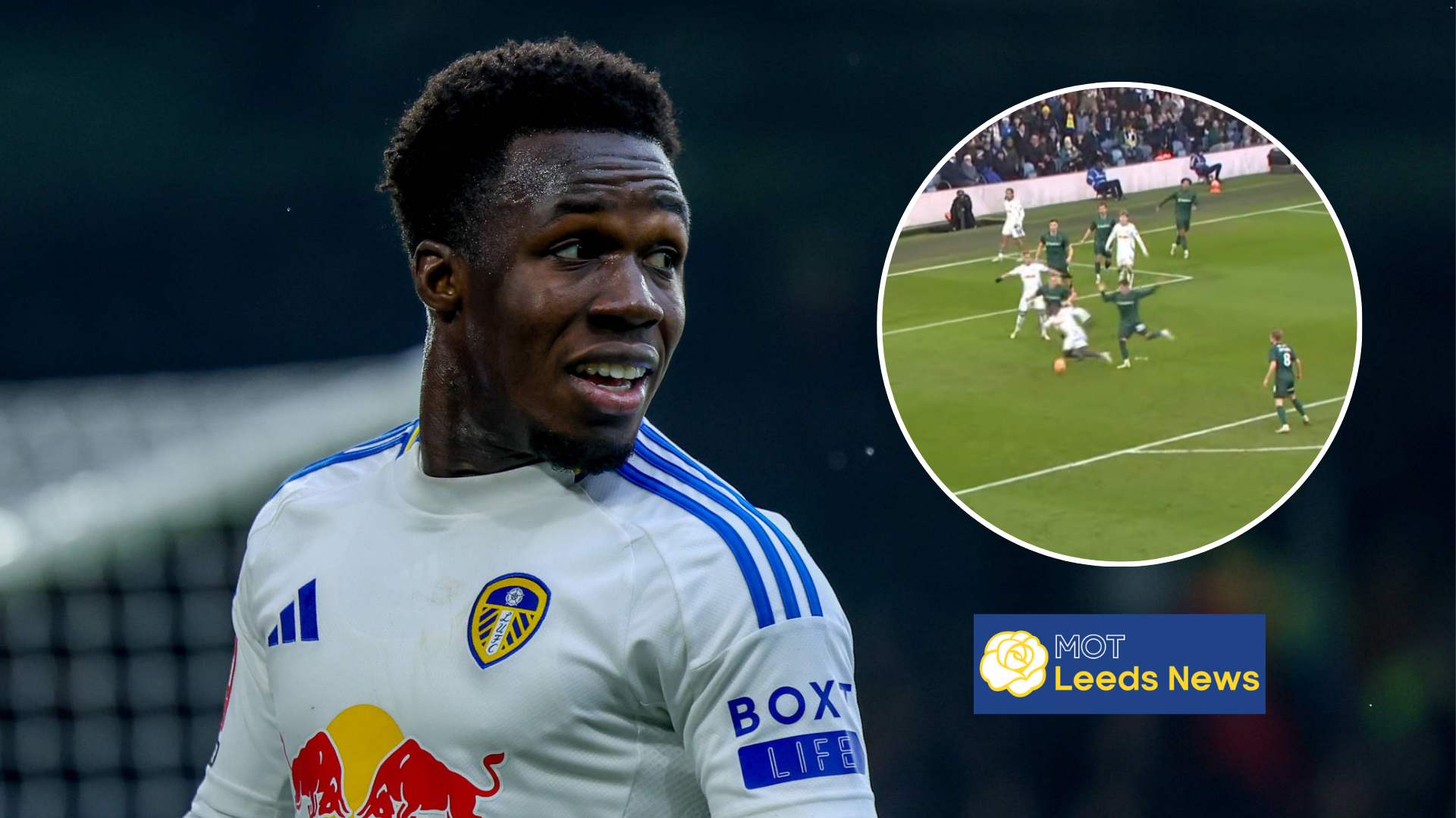 Willy Gnonto accused of cheating by ex-PGMOL chief after Leeds footage ...