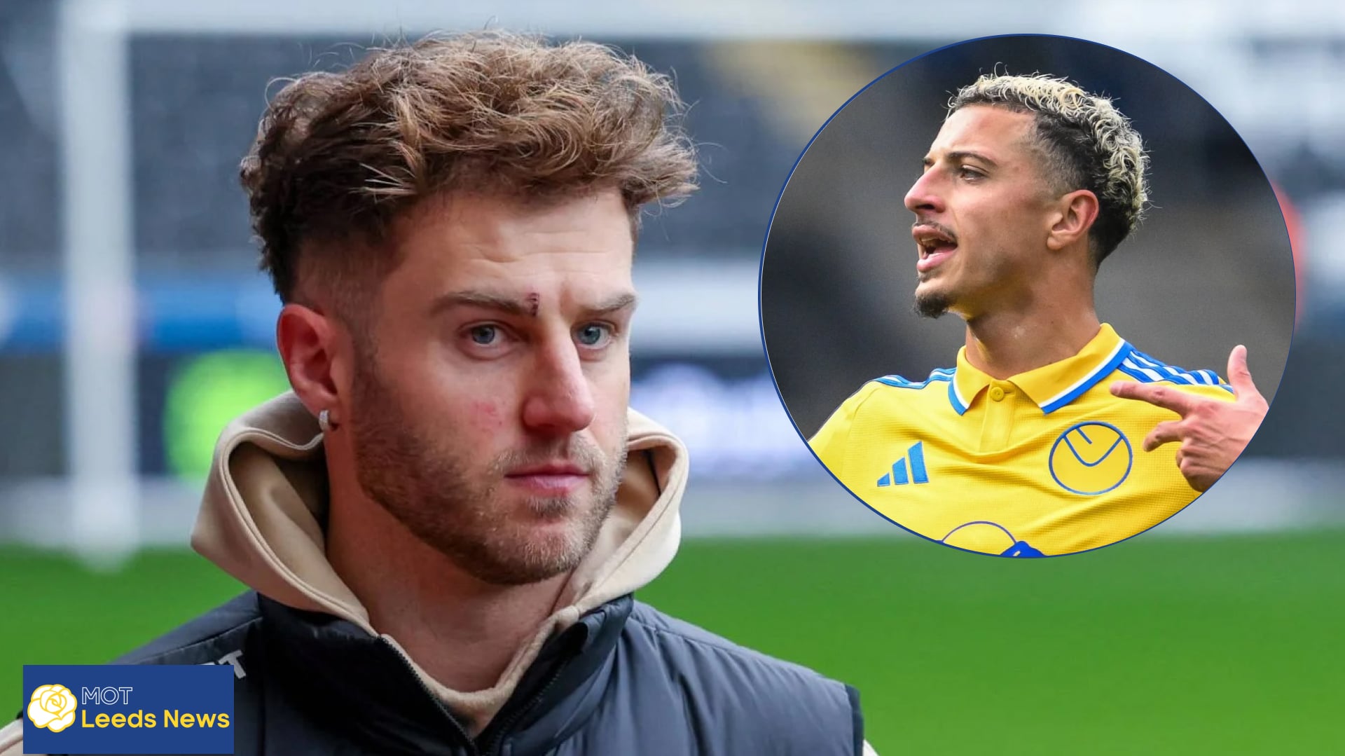 Joe Rodon shares new Ethan Ampadu image after wild Leeds United scenes