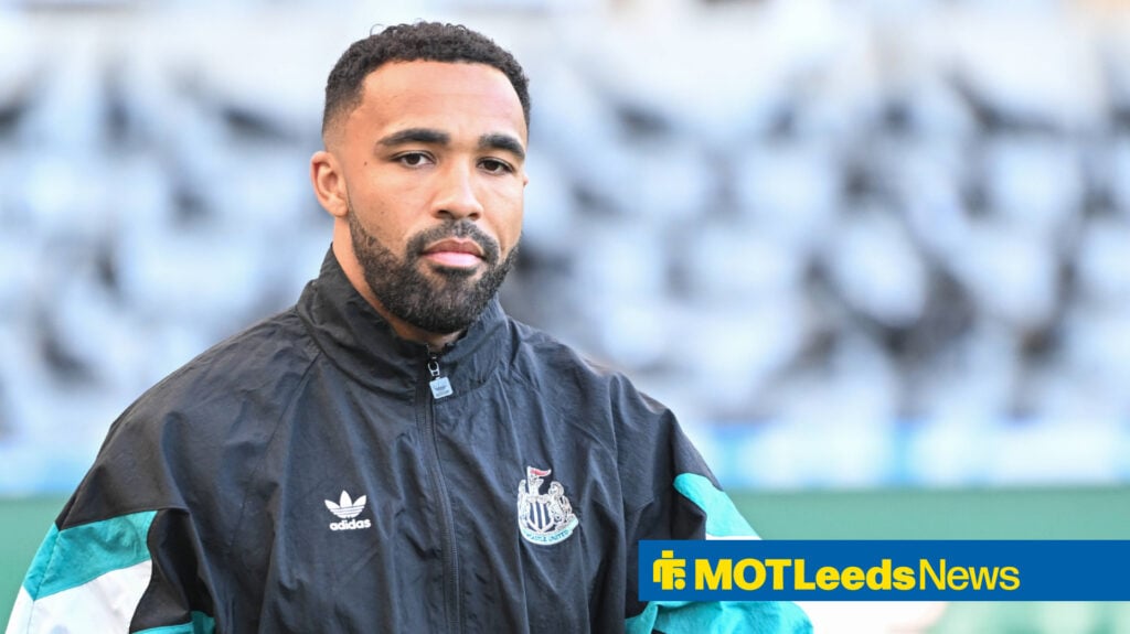 Callum Wilson reacts as Leeds transfer officially announced